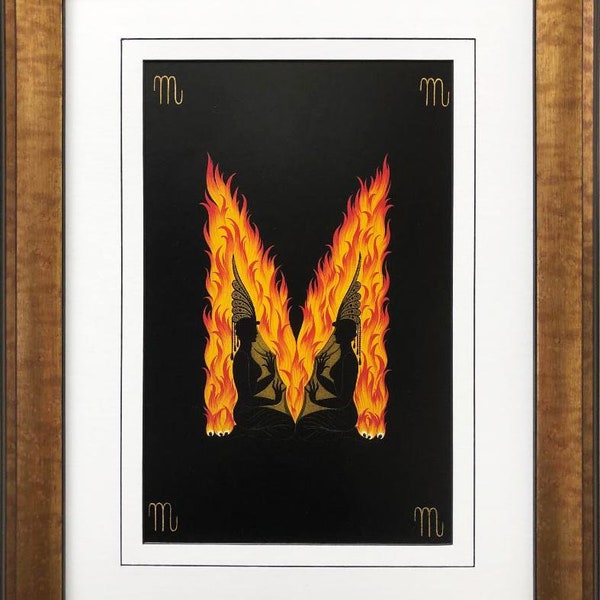 Erte Letter A - Etsy