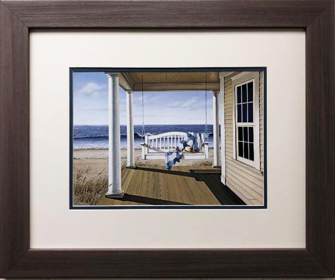Daniel Pollera "soft Winds" New CUSTOM FRAMED Art - Etsy
