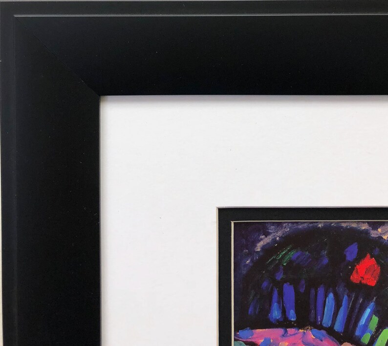 Wassily Kandinsky winter Landscape 1909 Abstract - Etsy