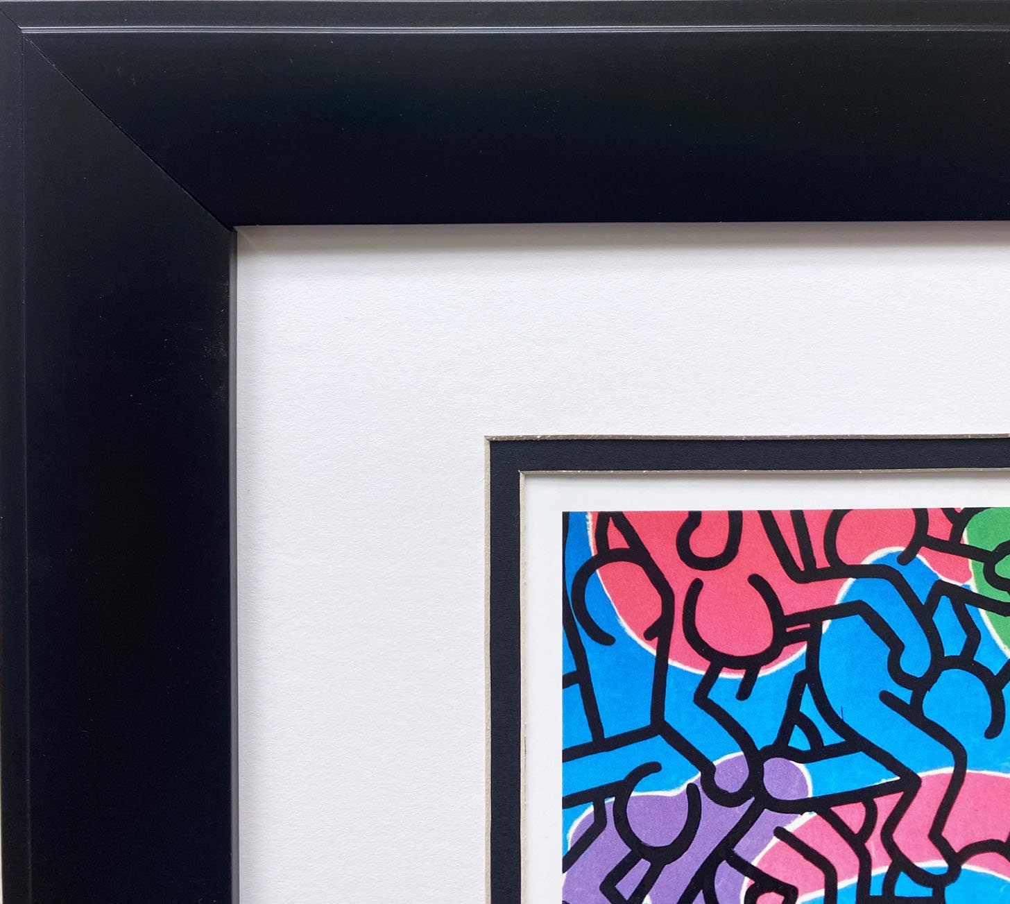 Keith Haring untitled figures 1985 NEWLY CUSTOM | Etsy