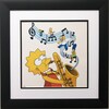 The Simpsons homer Singing With Headphones New Custom Framed Art Print ...