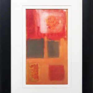 Mark Rothko number 10 FRAMED Art - Etsy