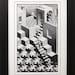 M.c.escher "cycle 1938" CUSTOM FRAMED Art - Etsy