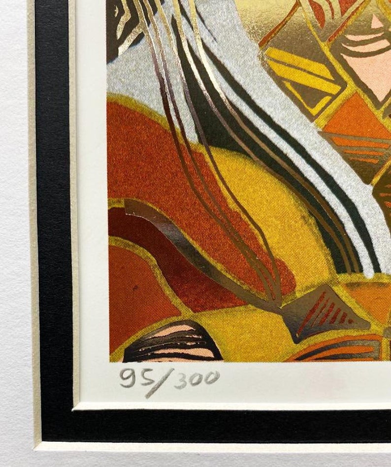 Ilan Hasson menorah FRAMED Signed & Art - Etsy