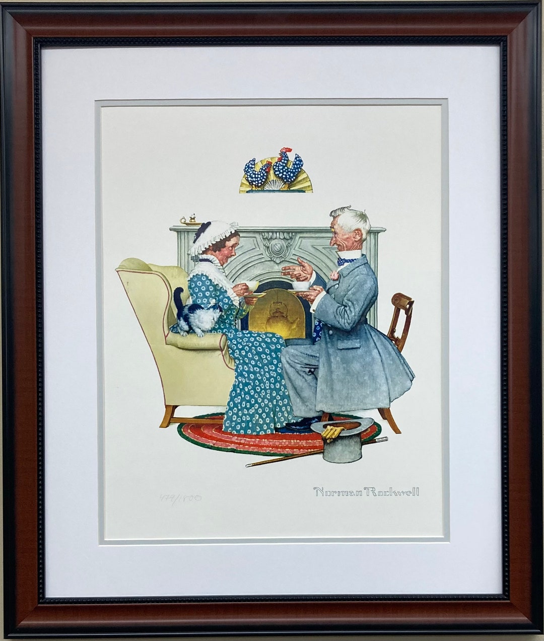 Norman Rockwell fondly Do We Remember Custom - Etsy