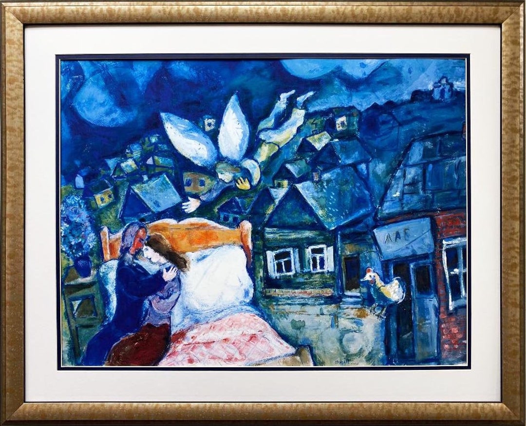 Marc Chagall the Dream, 1939 New CUSTOM FRAMED Art - Etsy
