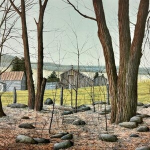 Helen Rundell "wooded Stead" FRAMED Limited Ed Plate Signed Art ...