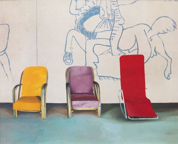 David Hockney Photography Chair