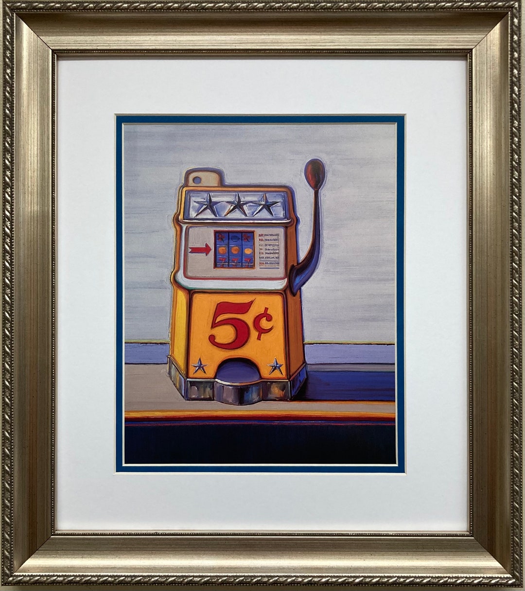 Wayne Thiebaud "5 Cent Machine 2005" New Custom Framed Art Print - Etsy