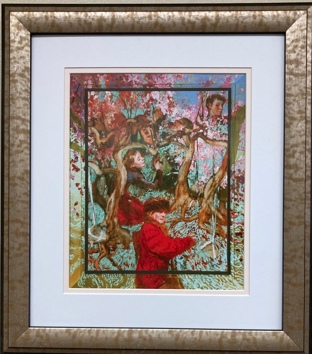 Jamie Wyeth "spring, Hanging of the Treerocks" CUSTOM FRAMED Art ...