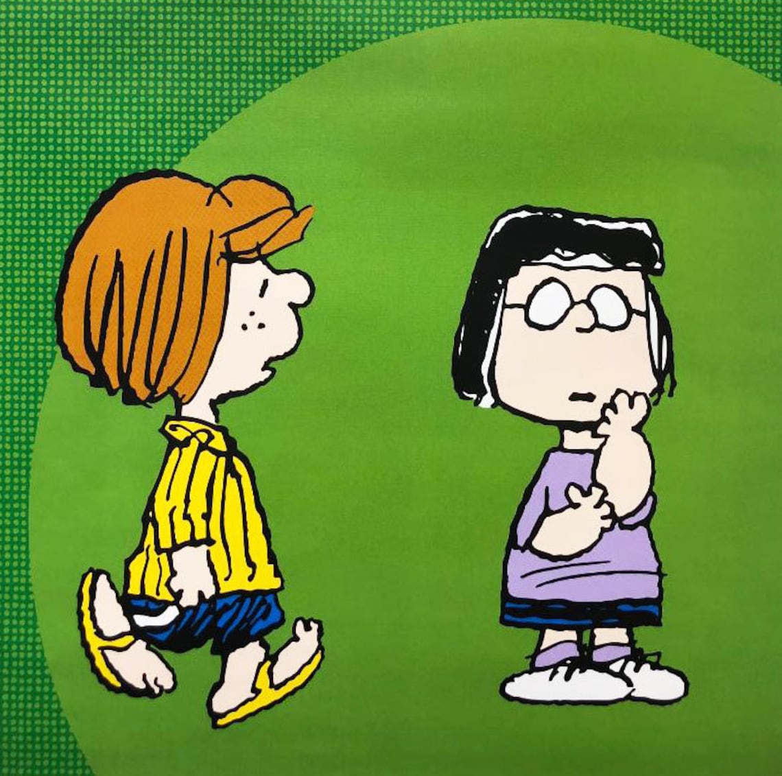Charles Schulz Peanuts patty & Marcie New CUSTOM - Etsy