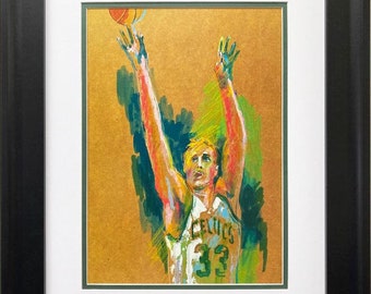 Larry Bird Framed - Etsy