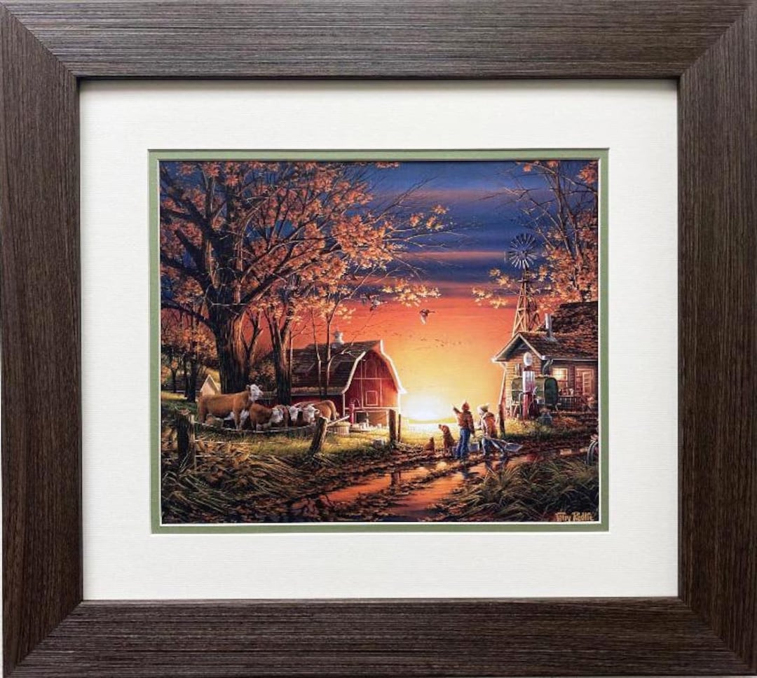 Terry Redlin Morning Surprise CUSTOM FRAMED Art Print - Etsy.de