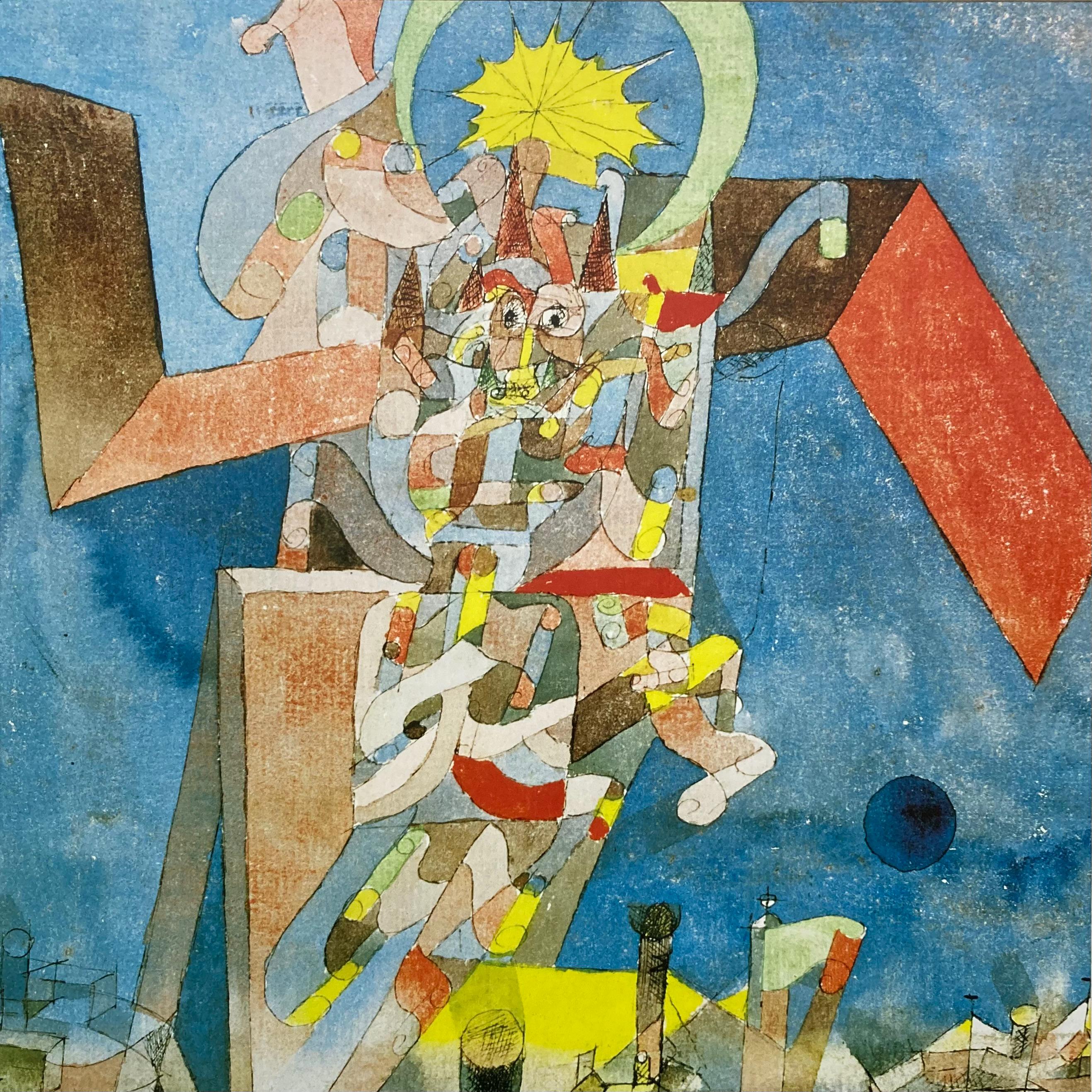 Paul Klee "demon Above the Ships 1916 (detail)" New Custom Framed Art ...