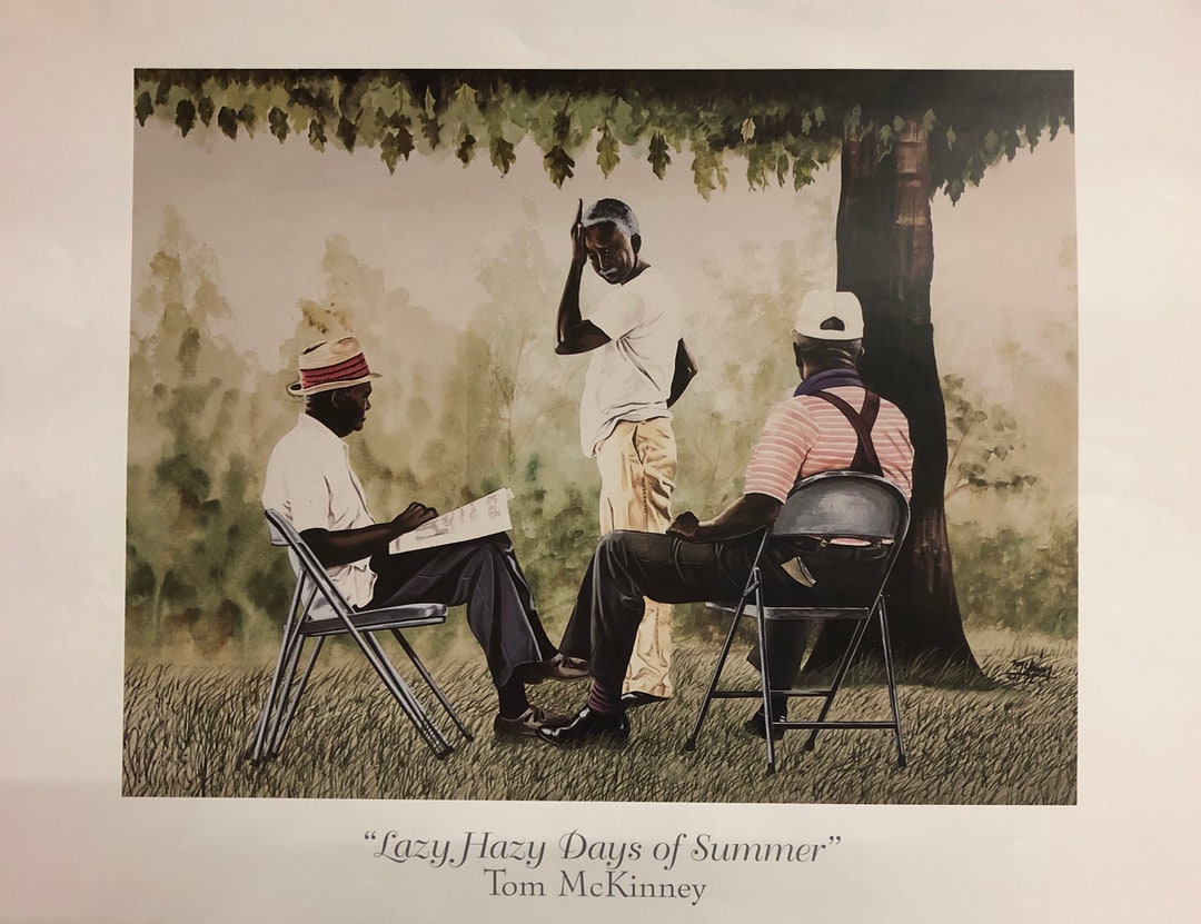 Tom Mckinney "lazy Hazy Days of Summer" Art Print - Etsy
