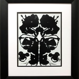 Andy Warhol "rorschach, 1984 (3)" CUSTOM FRAMED Pop Art - Etsy
