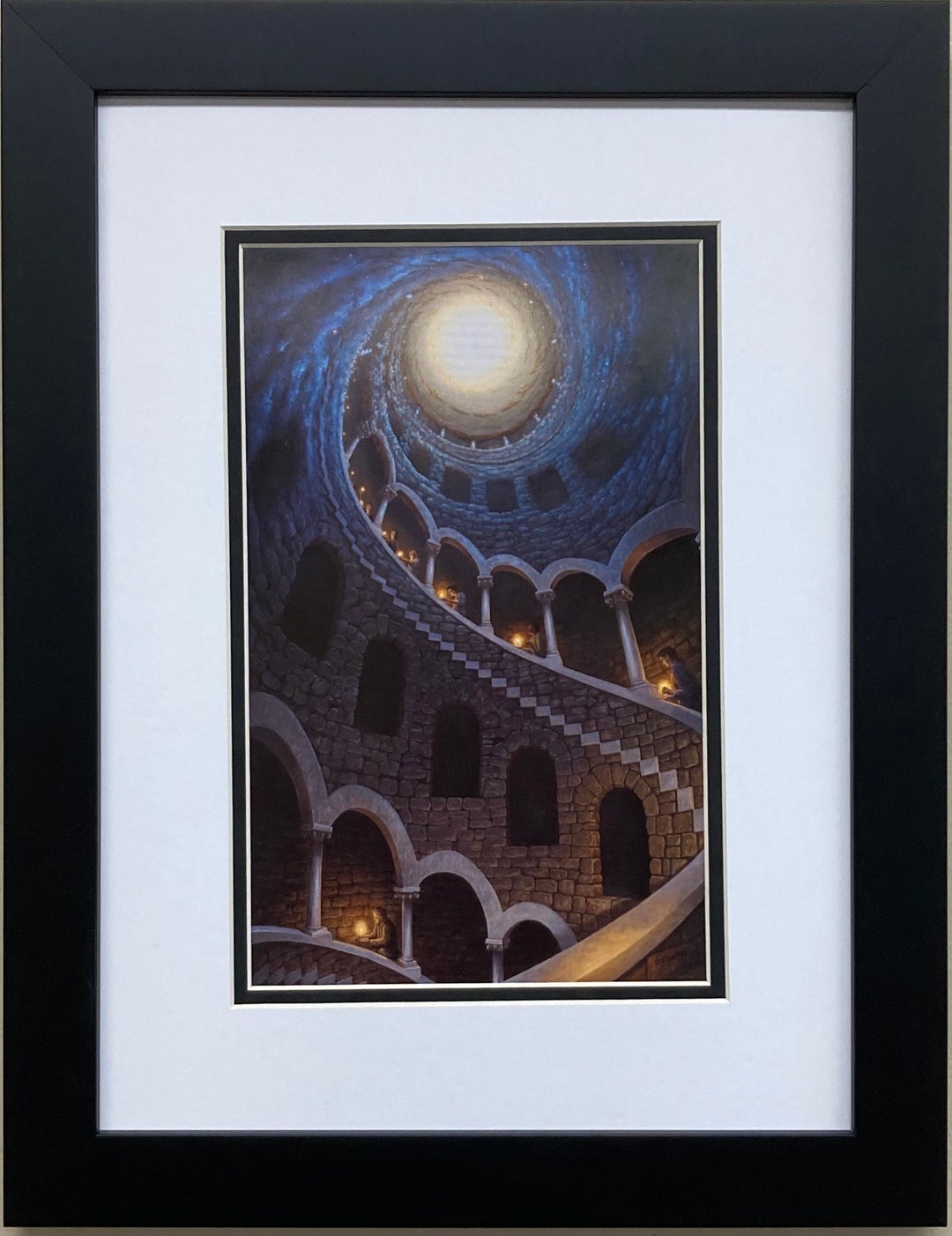 Rob Gonsalves " Stardust " Newly Custom Framed Art Print Magic Realism - Etsy