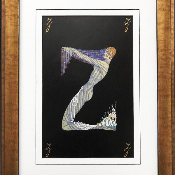 Erte Letter A - Etsy