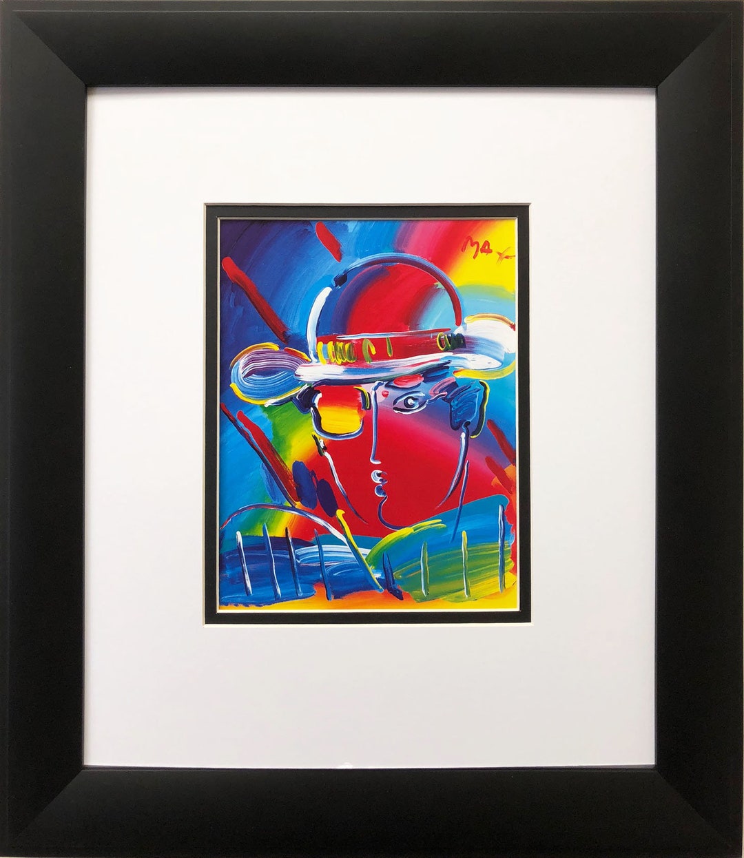 Peter Max "zero Spectrum" CUSTOM FRAMED Print - Etsy