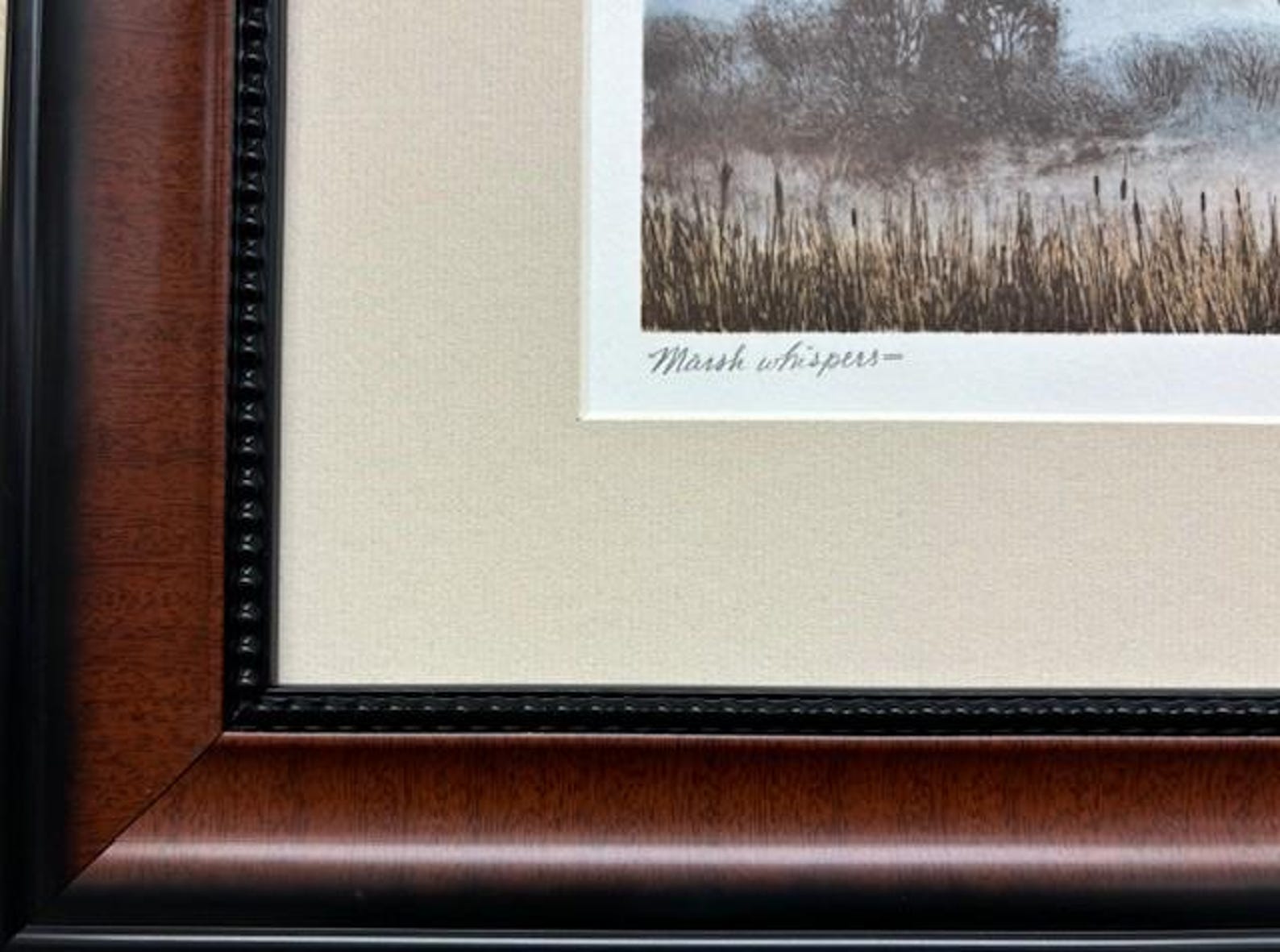 Gerald Lubeck "marsh Whispers" Hand Signed Limited Edit. Framed ...
