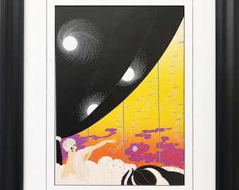 Erte the Arctic Newly CUSTOM FRAMED Print | Etsy