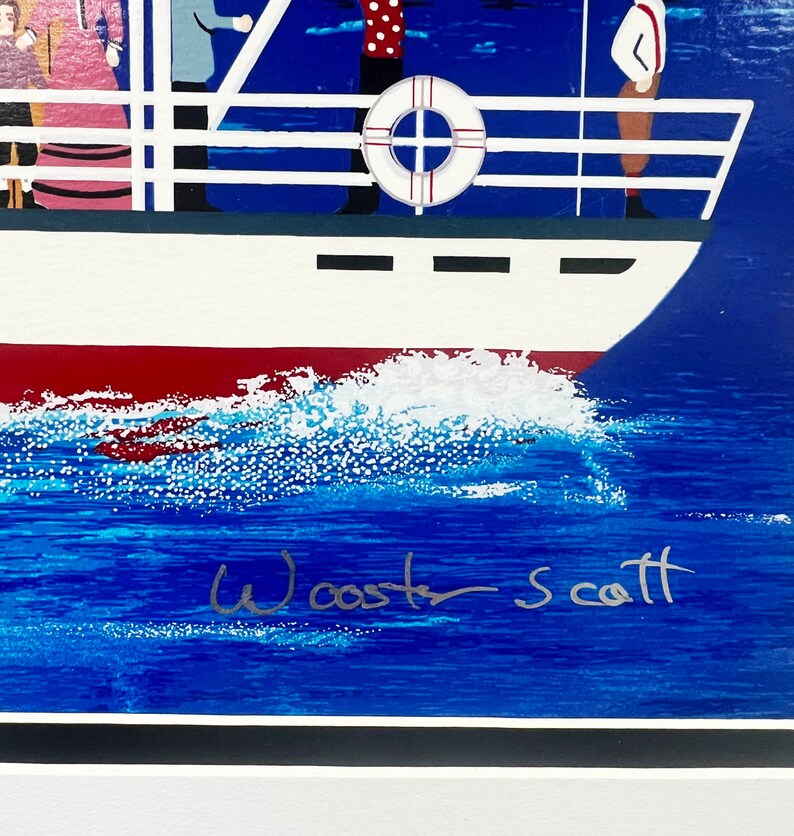 Jane Wooster Scott "in the Heart of Dixie" Framed Hand Signed Serigraph ...