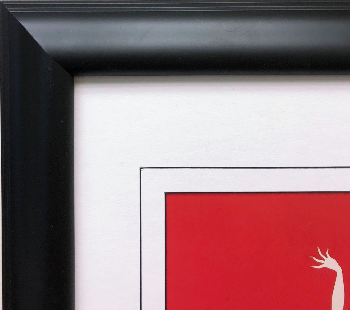 Erte "applause" Newly CUSTOM FRAMED Print - Etsy