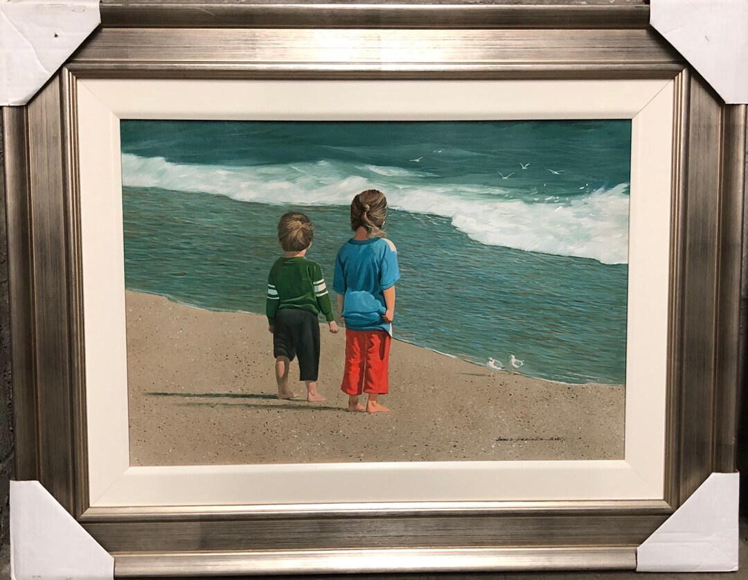 James Feriola "summer Tranquility" Hand Signed Oil - Etsy