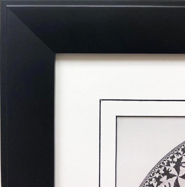 M.c.escher circle Limit IV 1960 FRAMED Art - Etsy UK M.c.escher circle Limit IV 1960 FRAMED Art - Etsy UK