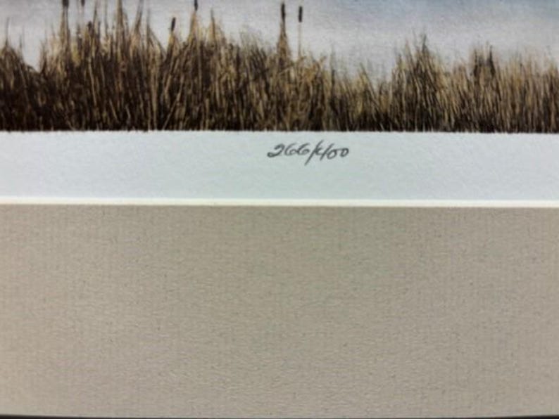 Gerald Lubeck "marsh Whispers" Hand Signed Limited Edit. Framed ...