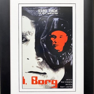 Star Trek: the Next Generation" I,borg" CUSTOM FRAMED ART - Etsy