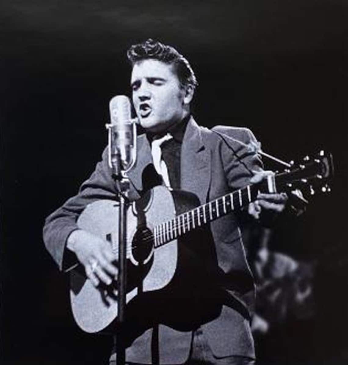 Elvis Presley at CBS Studio 50-stage Show II - Etsy