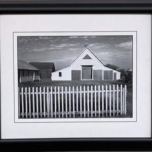 Ansel Adams "barn, Cape Cod, Ma" Custom Framed NEW ART Photography - Etsy