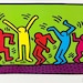 Keith Haring "untitled" Dance 1987 CUSTOM FRAMED Art Lithograph - Mcgaw ...