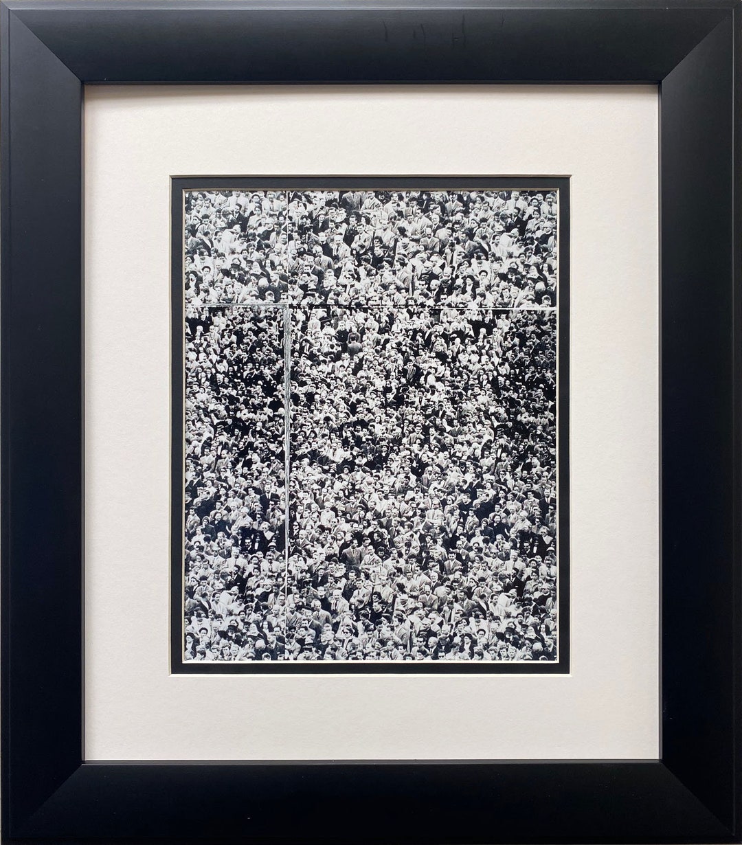 Andy Warhol "crowd" 1963 Framed Art - Etsy