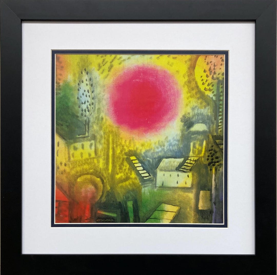 Paul Klee "summer Landscape 1924 (detail)" New Framed Art Print ...