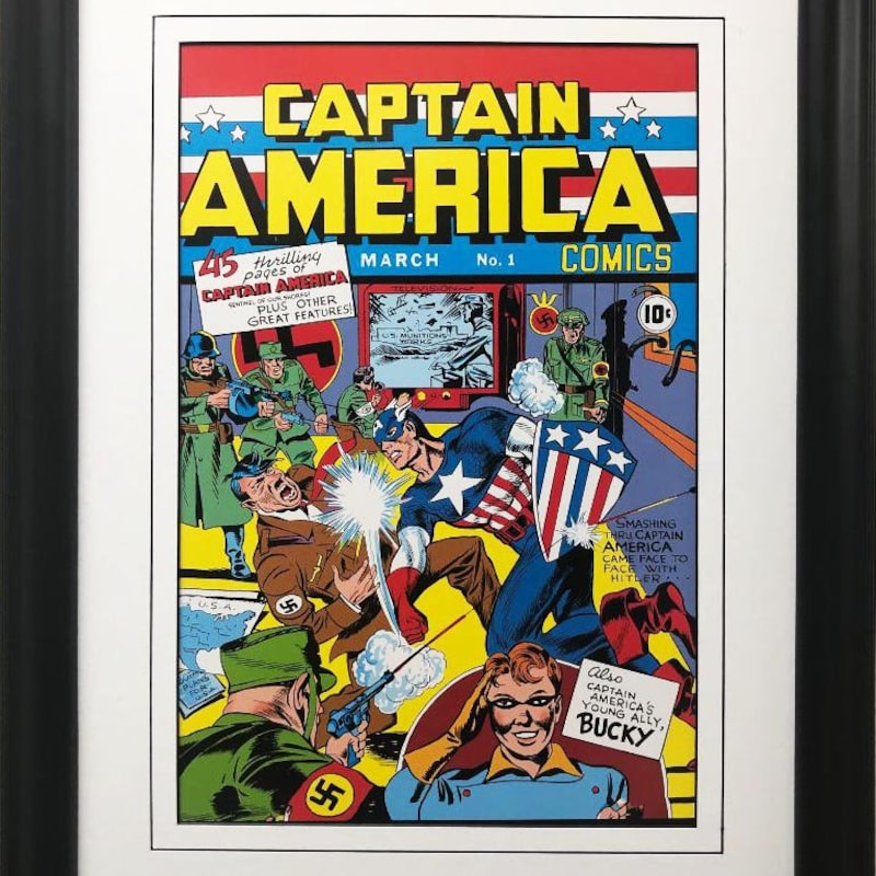 Captain America Poster - Etsy