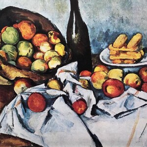 Paul Cezanne "basket of Apples" 1895 Custom Framed Art Print - Etsy