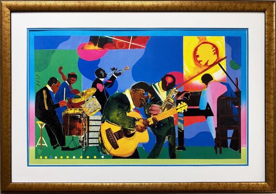 Romare Bearden Jazz Art