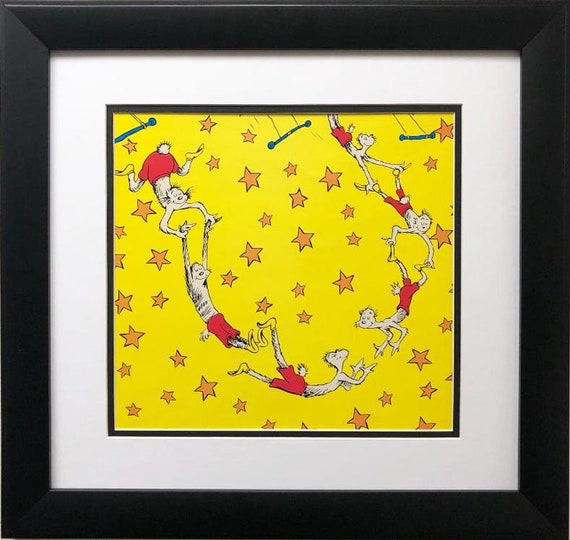 Dr. Seuss Zoom a Zoop Troupe NEW FRAMED ART | Etsy