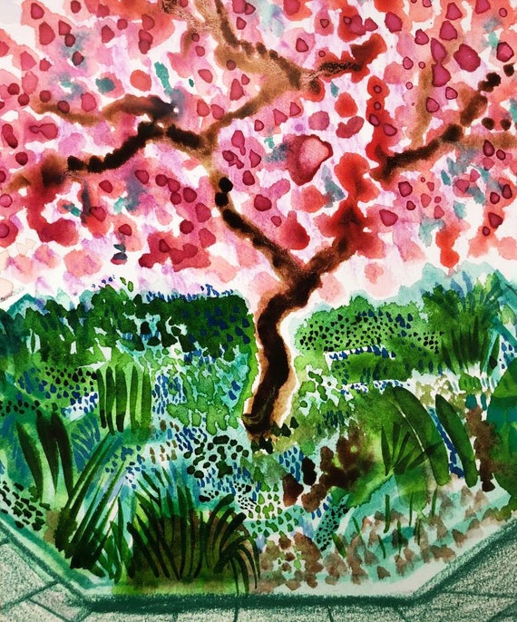 David Hockney Pop Art Paintings