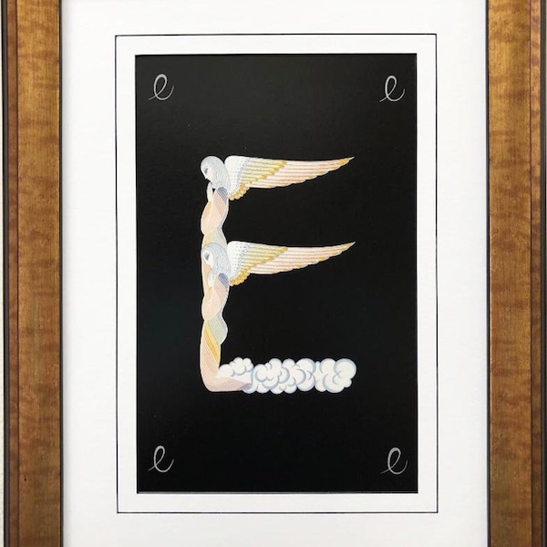 Erte Alphabet - Etsy