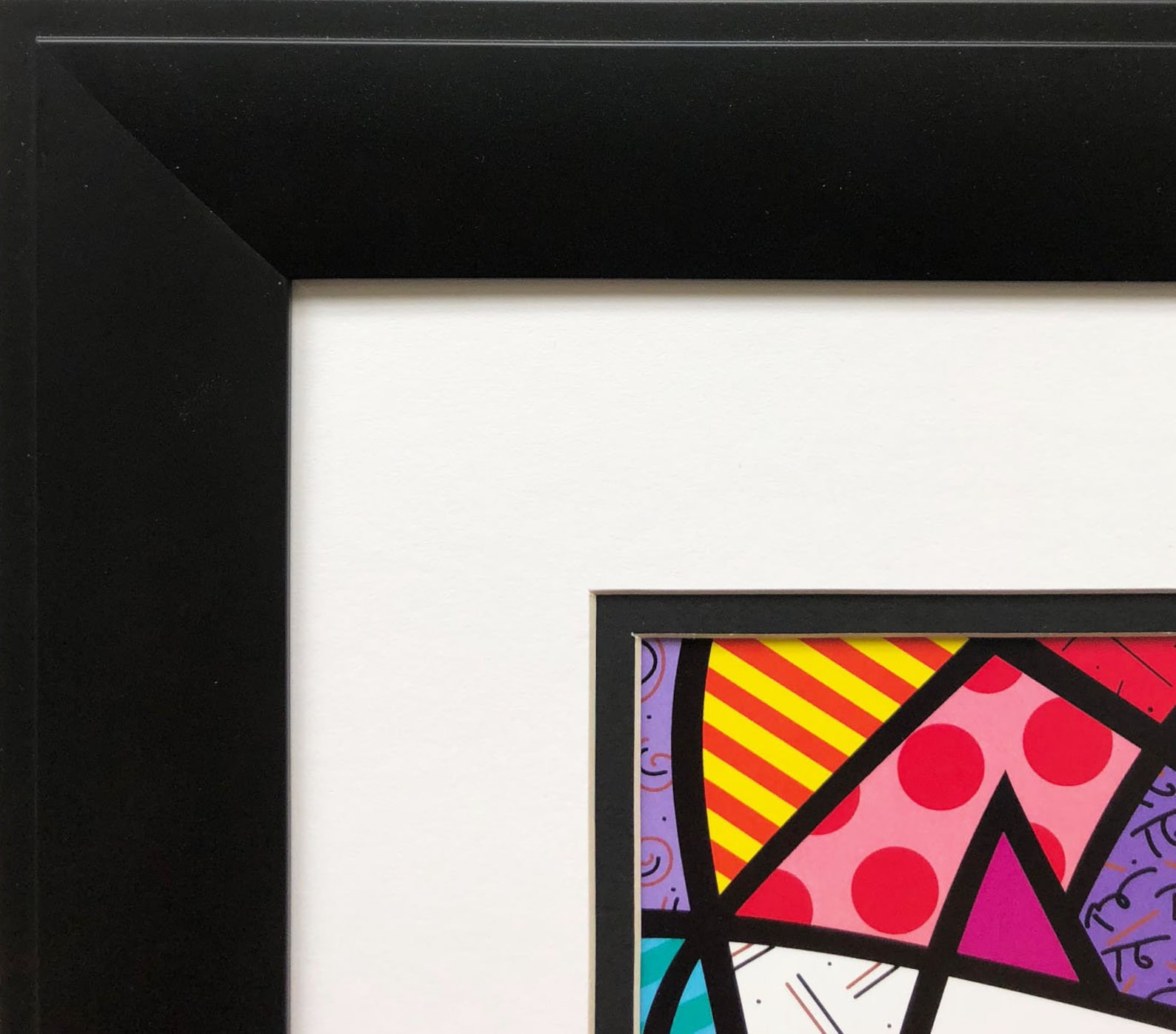 Romero Britto "happy Cat & Snob Dog" NEWLY CUSTOM FRAMED Art Print - Etsy