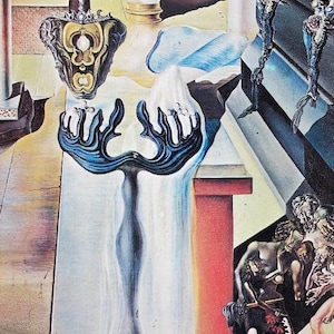 Salvador Dali "the Invisible Man" CUSTOM FRAMED ART - Etsy