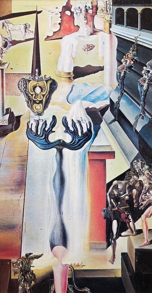 Salvador Dali the Invisible Man CUSTOM FRAMED ART - Etsy