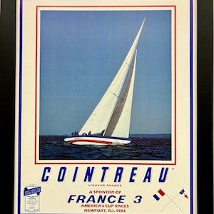 Michel Piguemal "france" America's Cup Sailing Race Cointreau Liquer ...