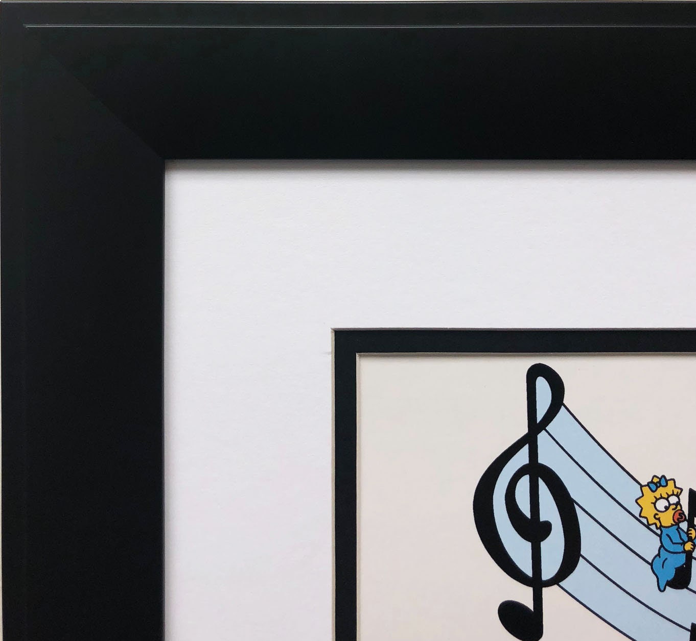 Lisa Simpson Playing The Saxophone Framed Art Print Etsy 0897