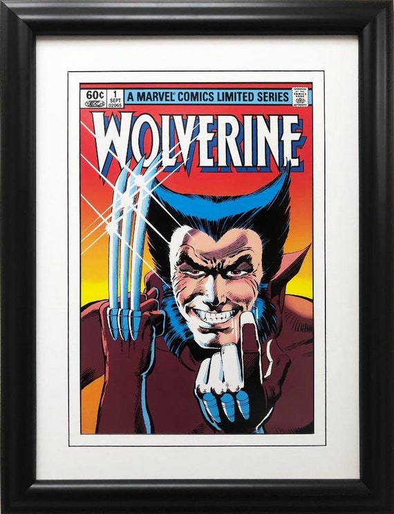 Marvel Comic Group wolverine 1 Framed & Matted - Etsy
