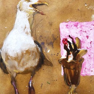 Jamie Wyeth "banana Split" CUSTOM FRAMED Art - Etsy