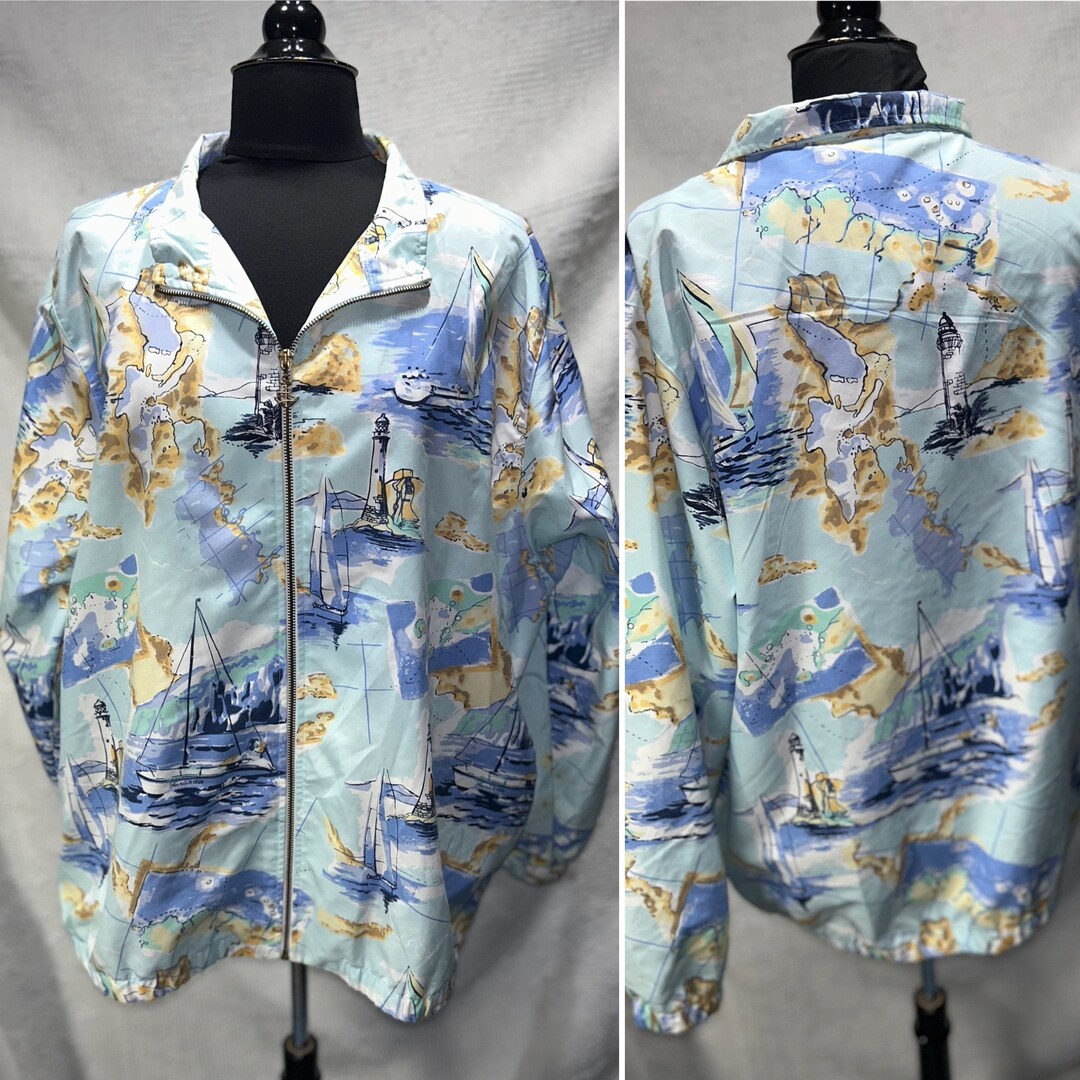Where in the World is Keneth Too?! Map Print Windbreaker, Sz. 2x/3x - Etsy